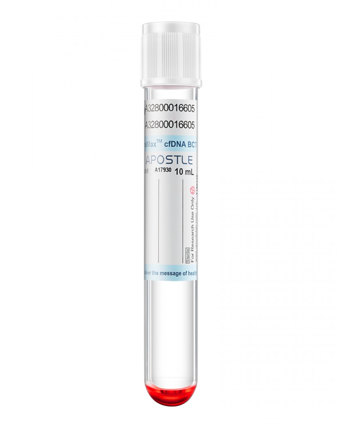 Apostle MiniMax cf-DNA Blood Collection Tube (100 pcs)