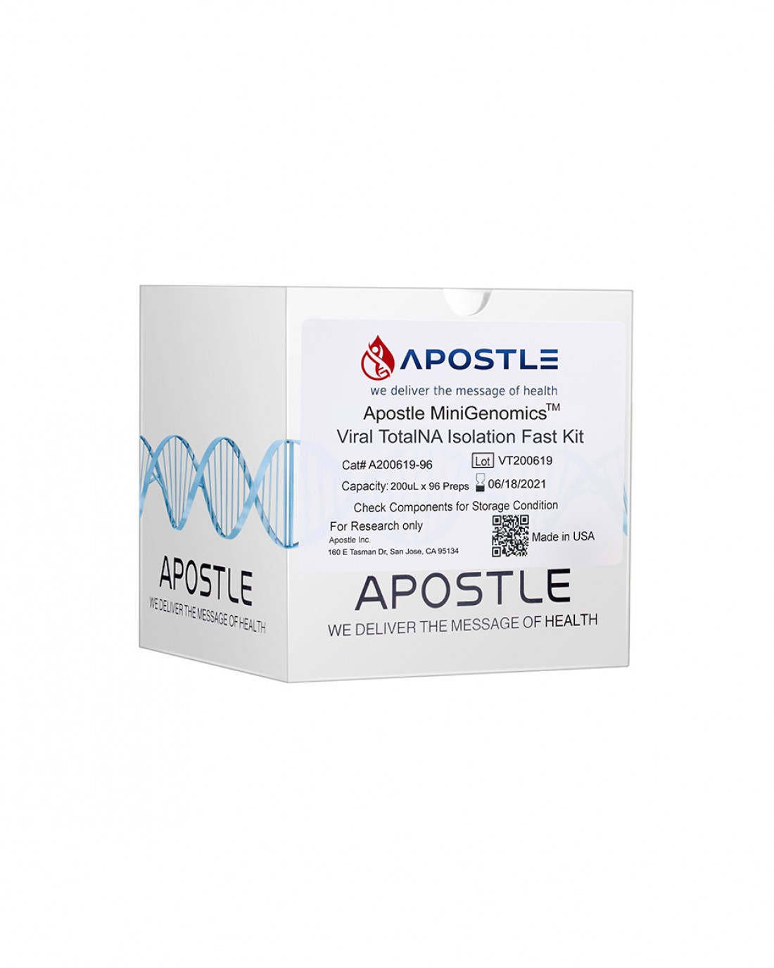 Apostle MiniGenomics Viral Total NA Isolation Kit